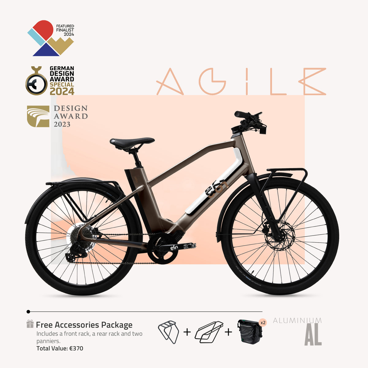 Agile S Aluminium – ebi e-bike